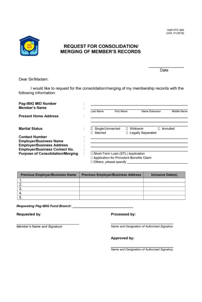 How to Consolidate Your Pag-IBIG Contribution Records - The Pinoy OFW
